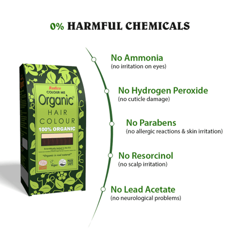 Radico Organic Hair Colours – 100% Natural, Organic & Chemical-Free